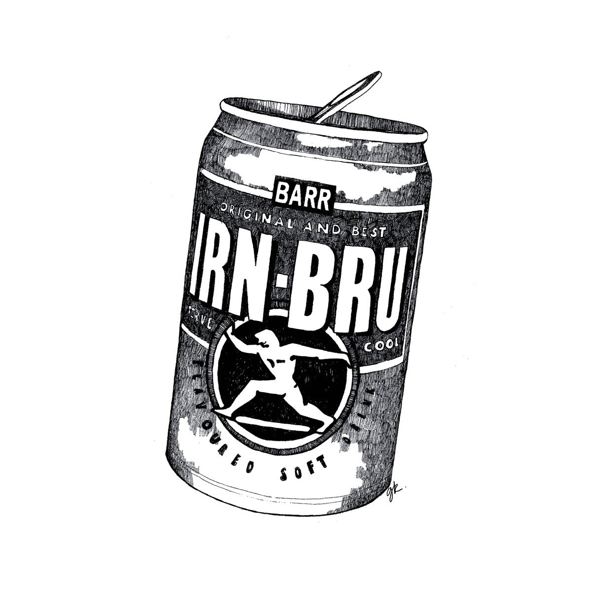 Scottish Fine Art Irn-Bru Prints from the studio of Gillian Kyle ...