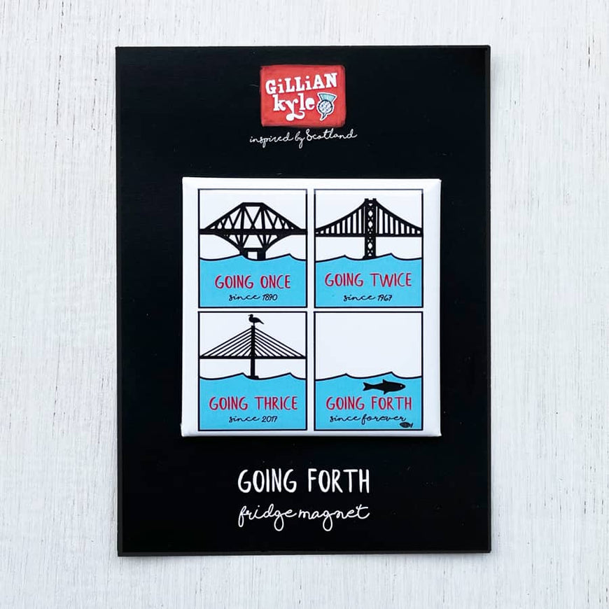 Scottish Magnets and Keyrings by Scottish artist Gillian Kyle – GILLIAN ...